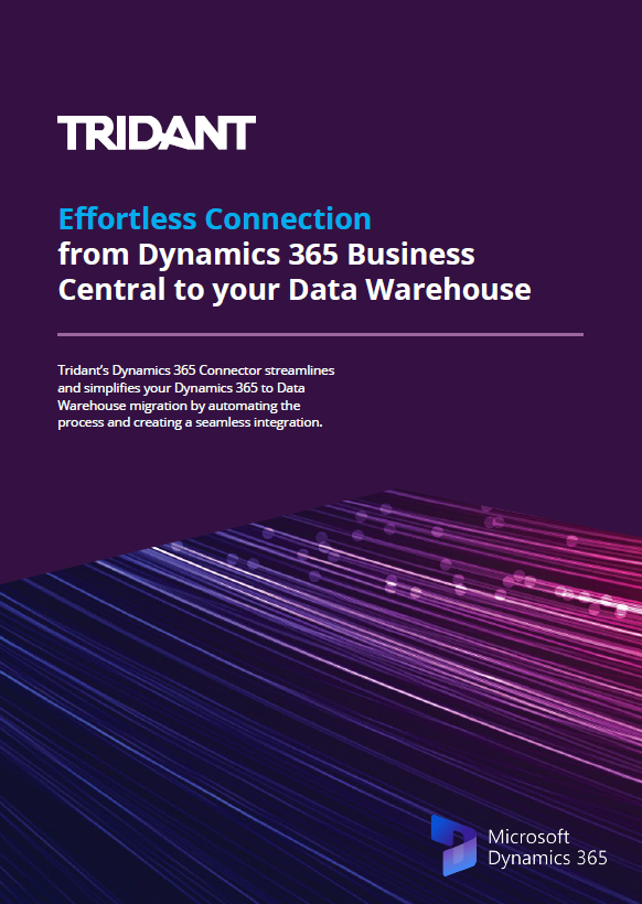Microsoft Dynamics 365 Connector - Tridant Microsoft Dynamics 365 Connector - Tridant